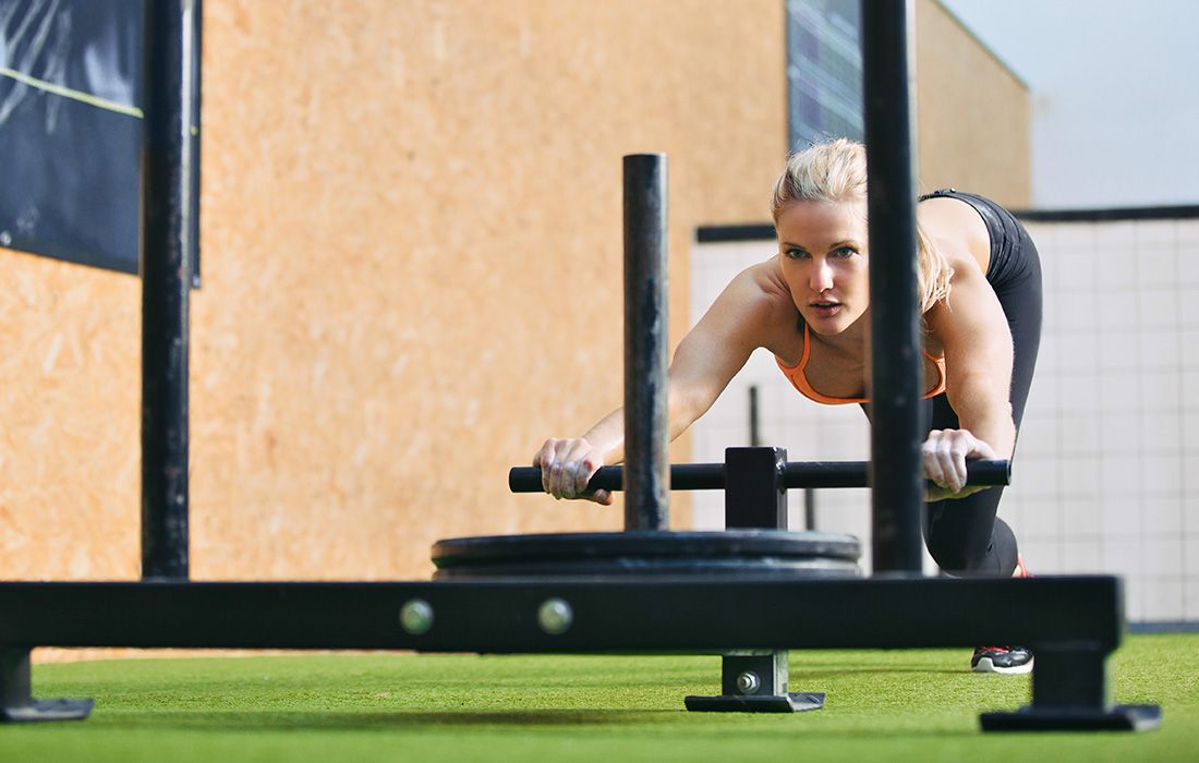 Build Muscle & Burn Fat - Sled Training